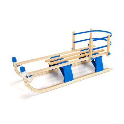 Luge Pliable avec Corde de Traction et Poignée Traîneau avec Direction ...