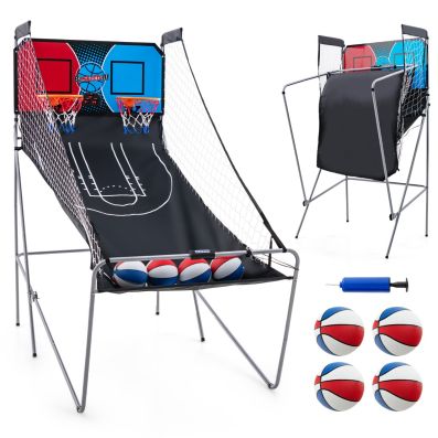 Jeu D'arcade de Basket-ball à Double Tir Pliable avec 8 Modes de Jeu ...