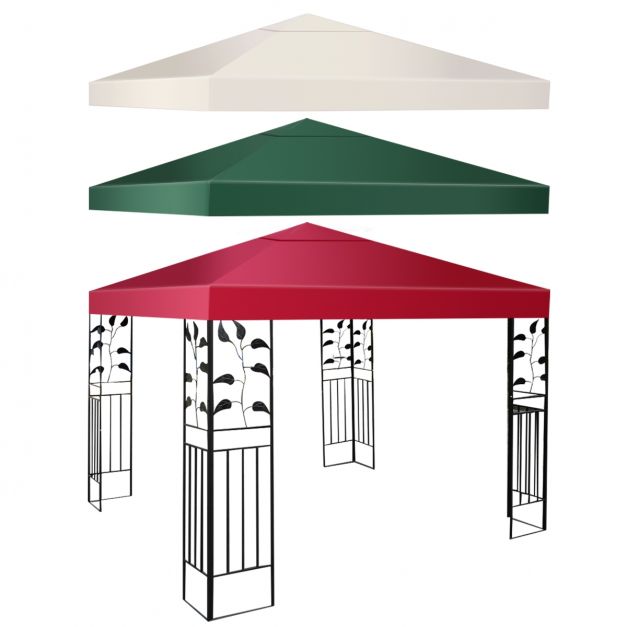 Costway Toile de Rechange en Polyester Impérméable de Jardin pour ...